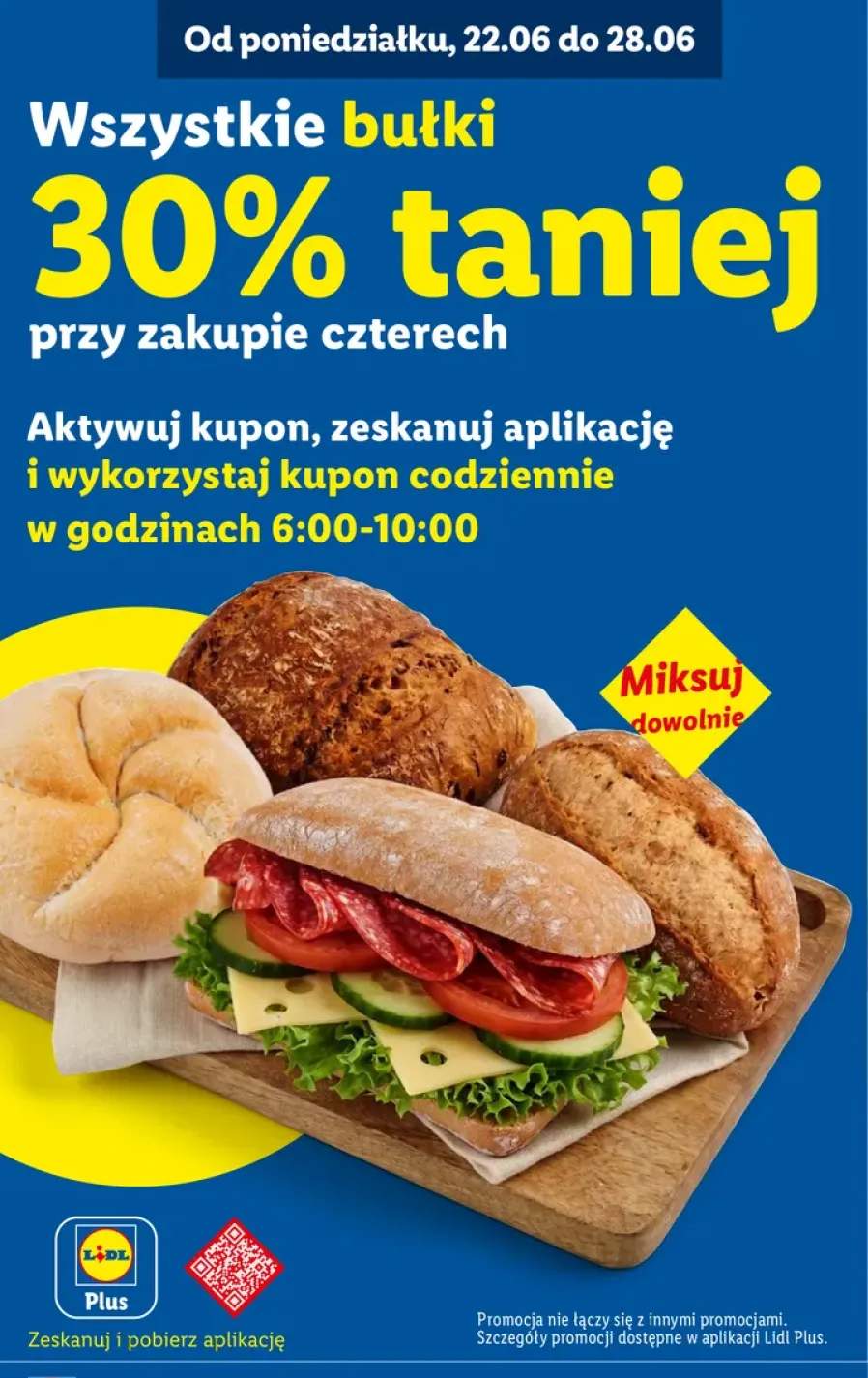 Bułka Lidl 🔥 promocje czerwiec 2026