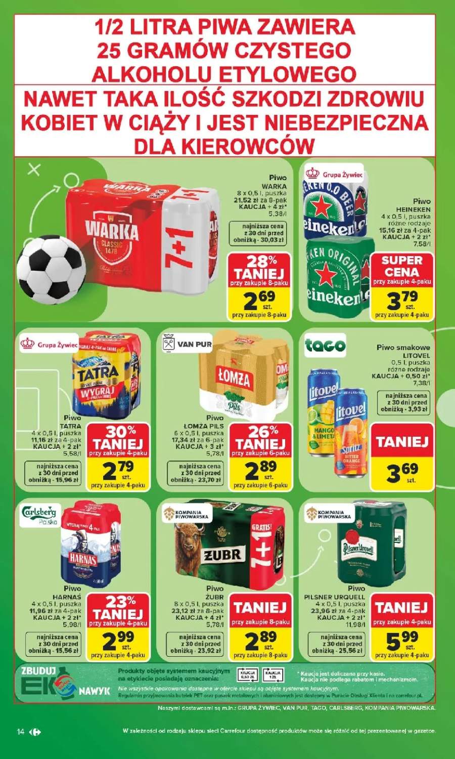 Piwo Heineken Lidl 🔥 promocje czerwiec 2026