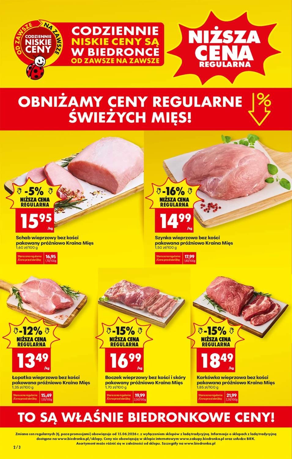 Karkówka wieprzowa Lidl 🔥 promocje czerwiec 2026