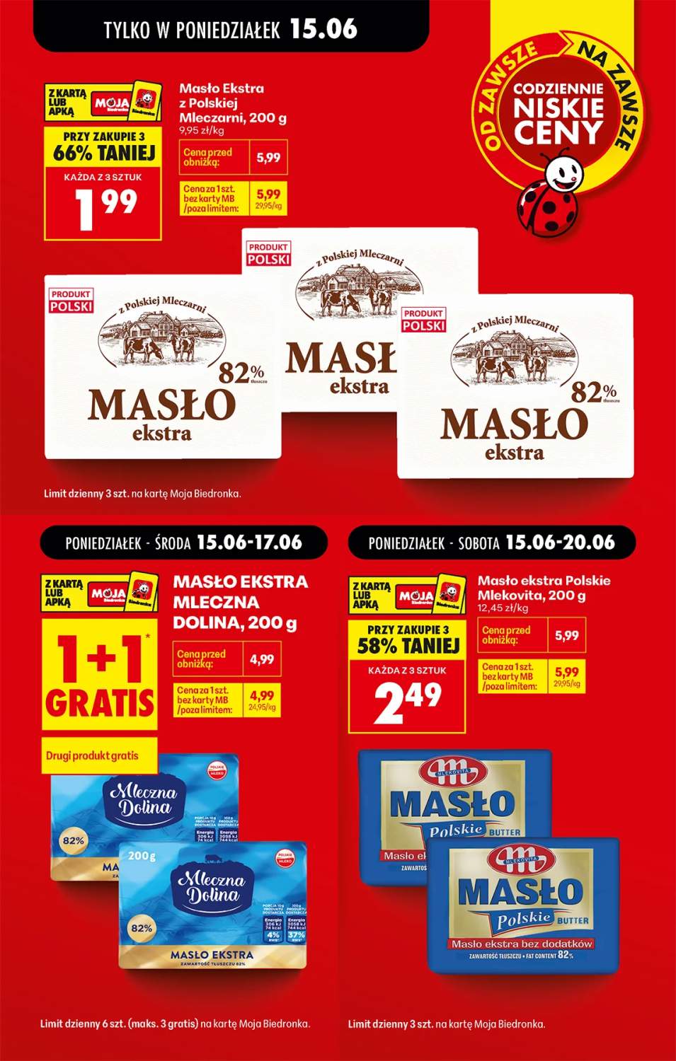 Masło Lidl 🔥 promocje czerwiec 2026